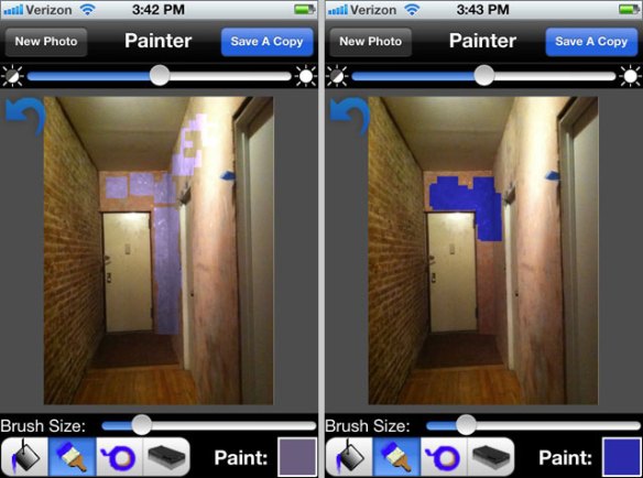 choosing paint colors with apps | Loisaida Nest